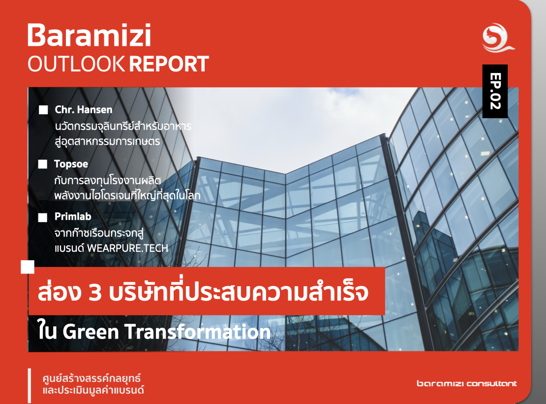 ส่อง 3 บริษัทที่ประสบความสำเร็จใน Green Transformation – Baramizi
